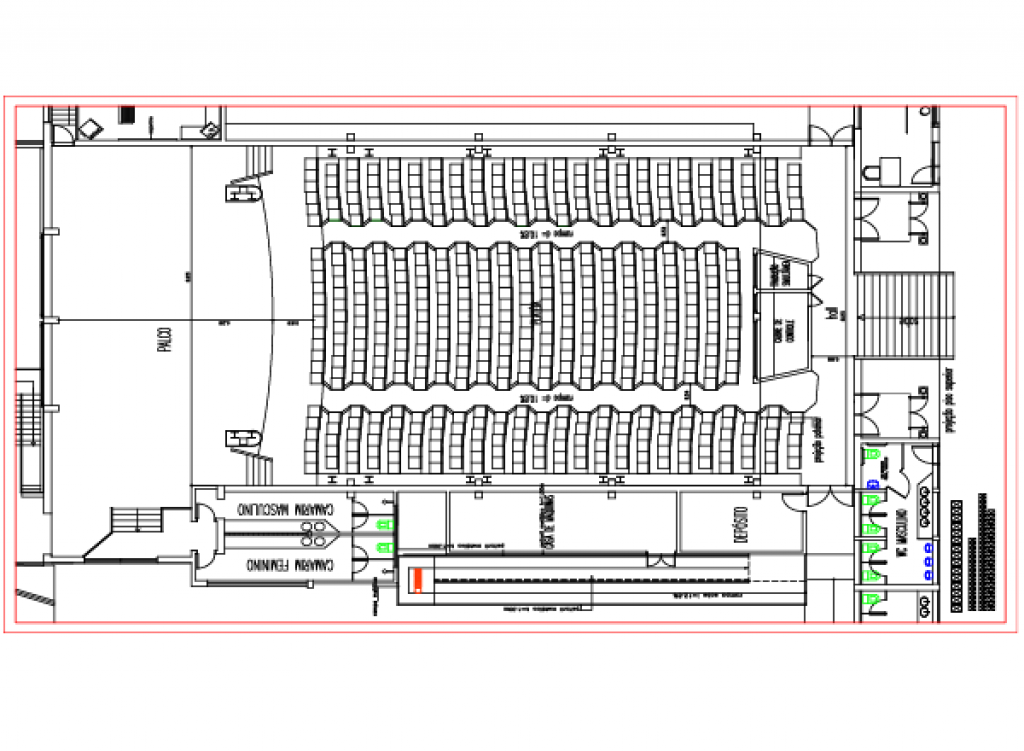 Auditórios - Cessão de Espaços